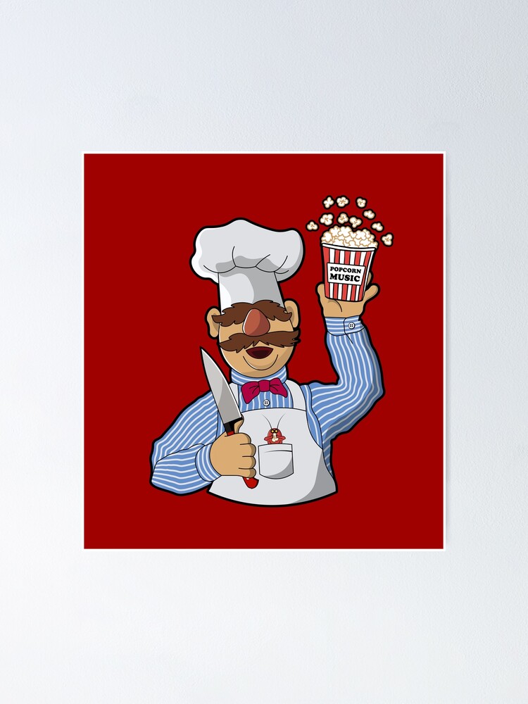 "Vert der ferk Swedish Chef" Poster for Sale by SkyStract | Redbubble