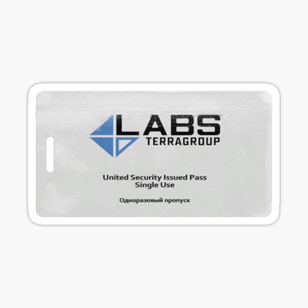 Sticker « EFT - Carte d'accès Terragroup Labs », par DuckTheShark ...