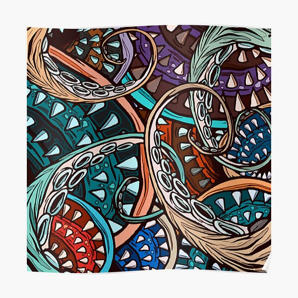 "The Infernal Pit" Poster for Sale by cannibaljp | Redbubble