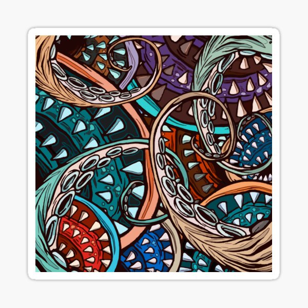 "The Infernal Pit" Sticker for Sale by cannibaljp | Redbubble