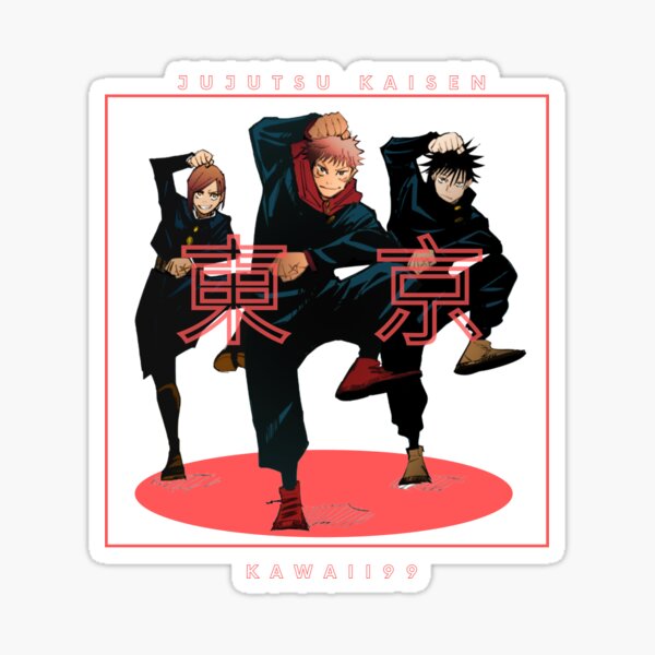 "JJK Squad" Sticker for Sale by Kawaii99 | Redbubble