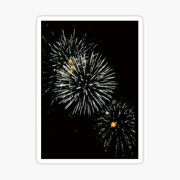 "4th of July Fireworks" Sticker by alissadesigns | Redbubble