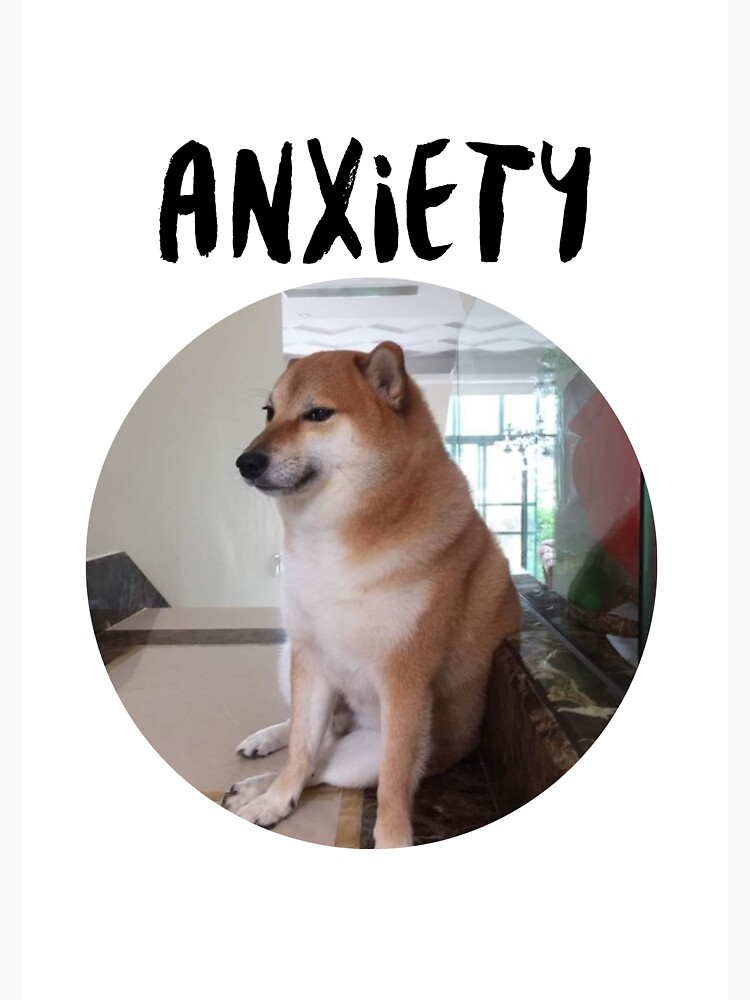 "Cheems meme" Sticker by elizabatth | Redbubble