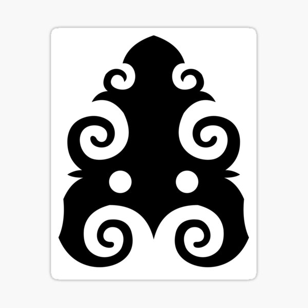 "borneo tribal" Sticker for Sale by the76 | Redbubble