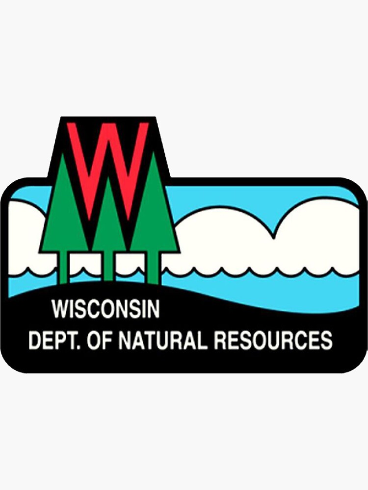 "Wisconsin State Parks Forests - Portrait" Sticker for Sale by ...