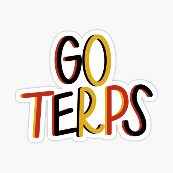 Maryland Terps Stickers | Redbubble Maryland Terps Stickers | Redbubble