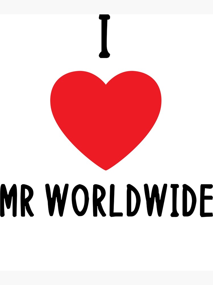 "mr worldwide - pitbull mr worldwide " Poster for Sale by JorgPoerschke ...