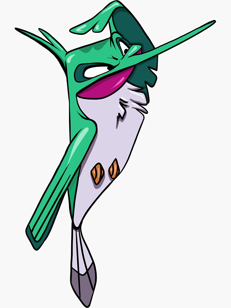 "Flit Hummingbird" Sticker for Sale by HGothMoths | Redbubble