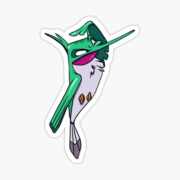 "Flit Hummingbird" Sticker for Sale by HGothMoths | Redbubble