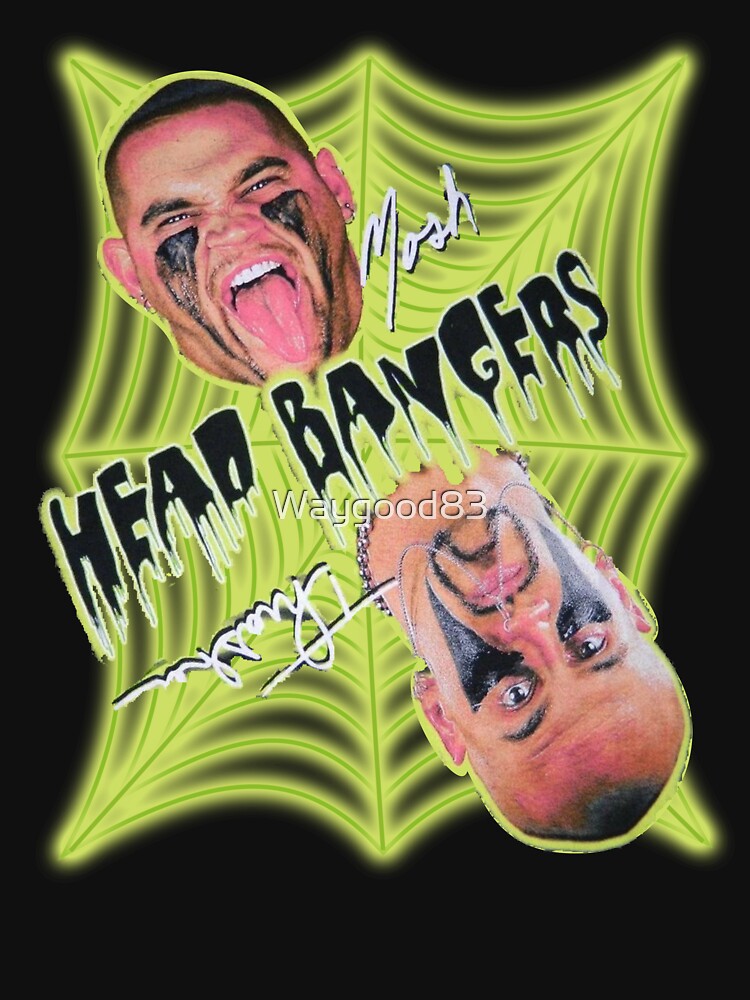 "Headbangers wrestling 1998" T-shirt for Sale by Waygood83 | Redbubble ...