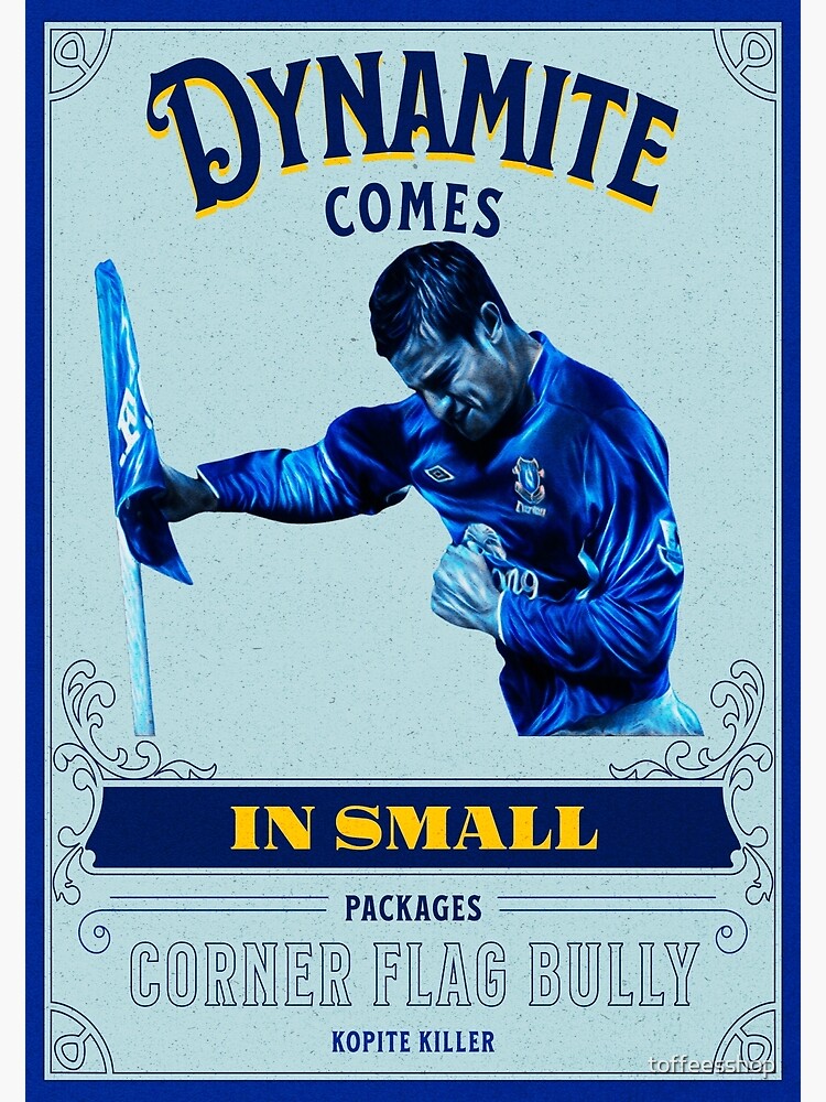 "Dynamite Comes In Small Packages Tim Cahill" Poster for Sale by toffeesshop | Redbubble