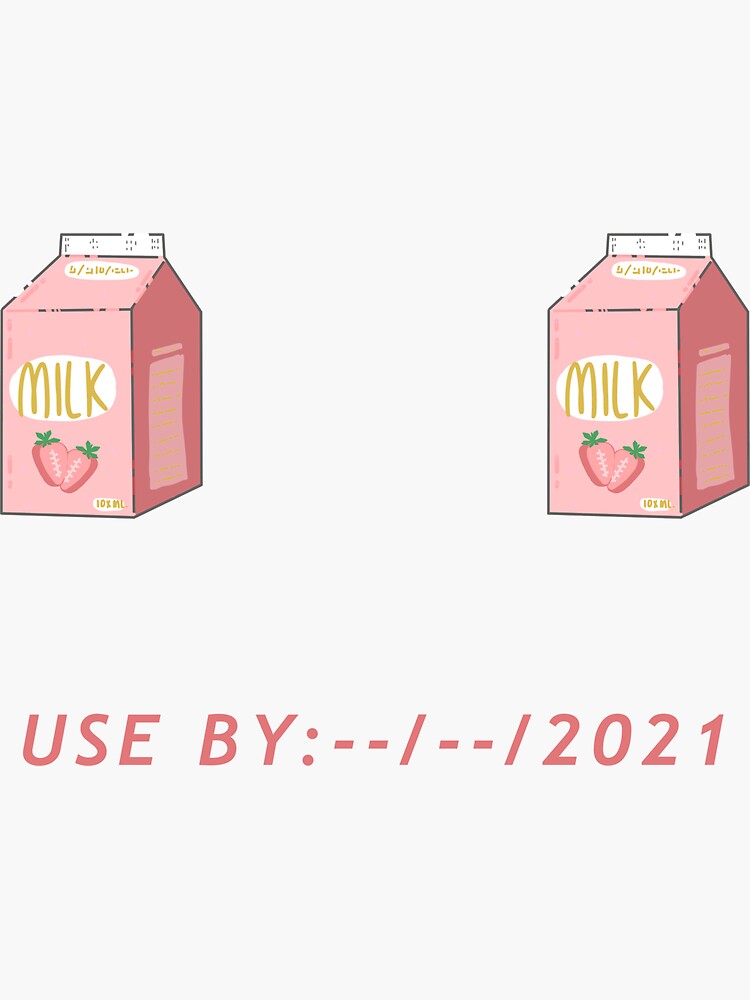 "Expired Milk 2021" Sticker for Sale by NeonPlaza2052 | Redbubble