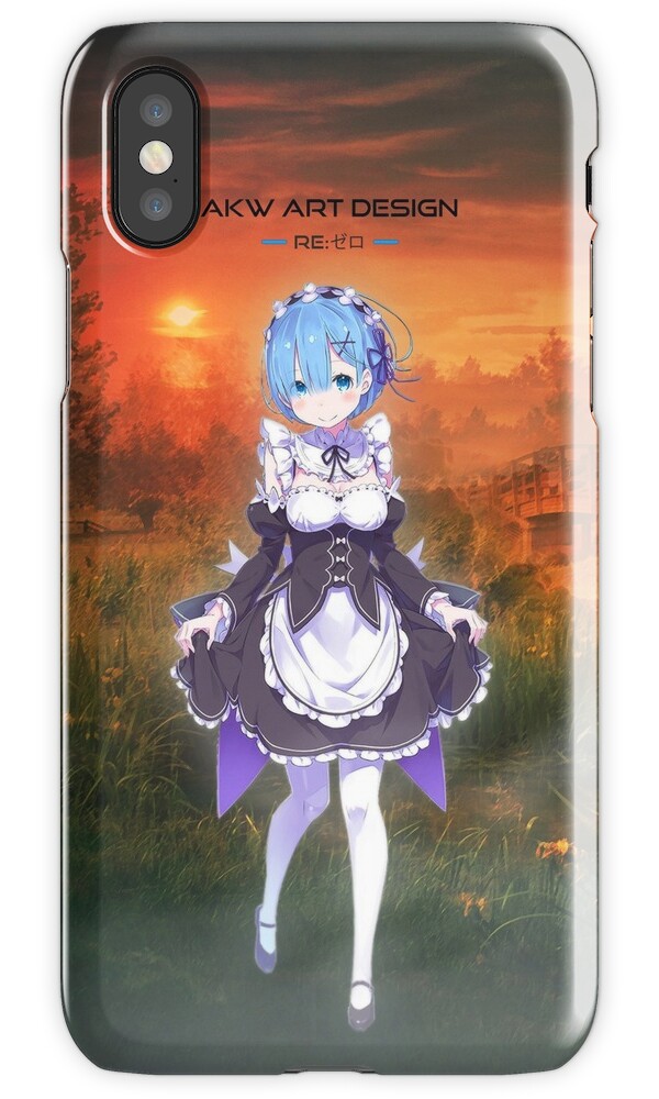Rem》 Re:Zero kara Hajimeru Isekai Seikatsu" iPhone Cases & Covers by ...