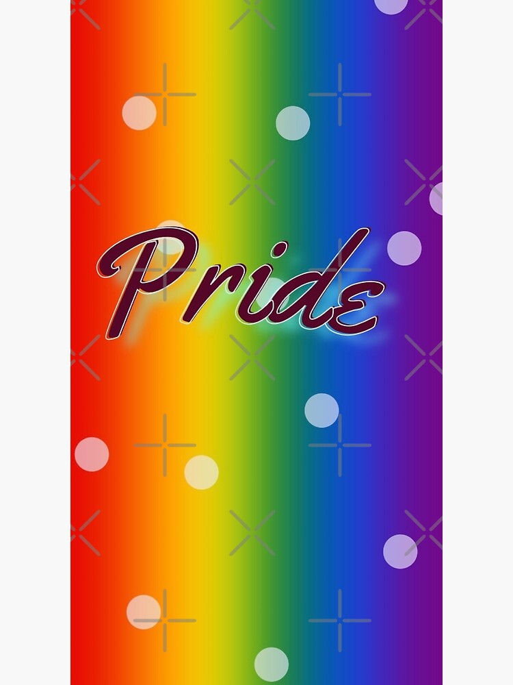 "Support lgbtq" Poster by KitsuneYokai | Redbubble