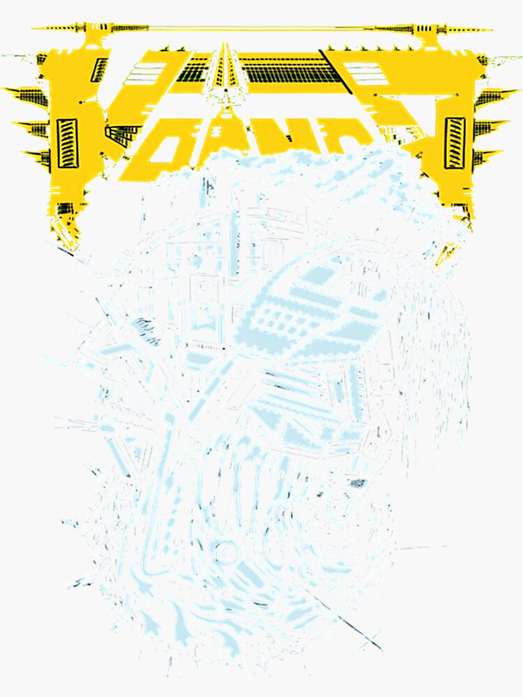 " Voivod Relaxed Fit " Sticker for Sale by GeorgiosLohmann | Redbubble