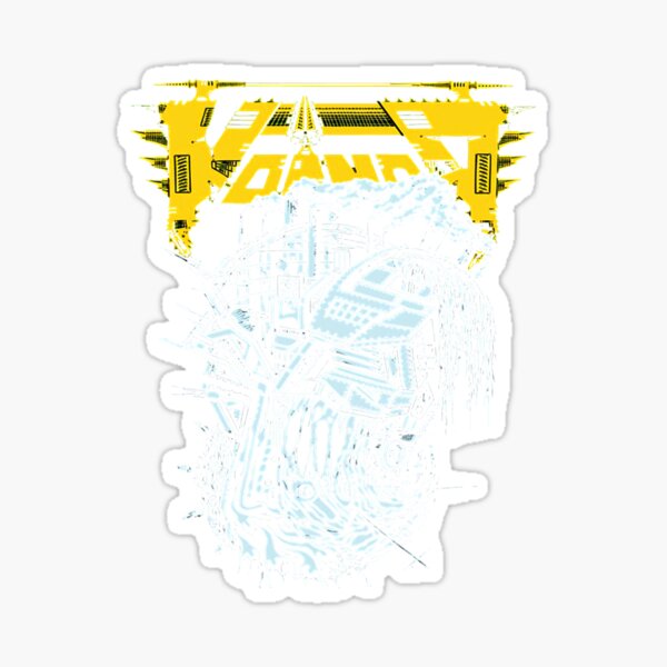 " Voivod Relaxed Fit " Sticker for Sale by GeorgiosLohmann | Redbubble