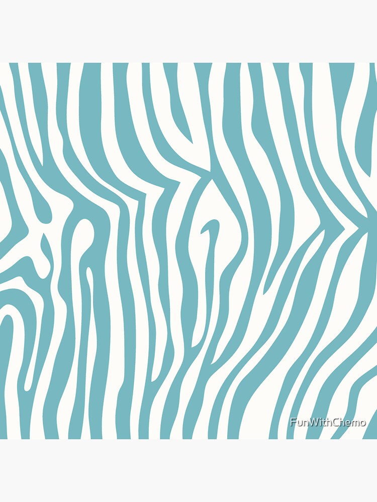 "Blue Tiger" Sticker for Sale by FunWithChemo | Redbubble