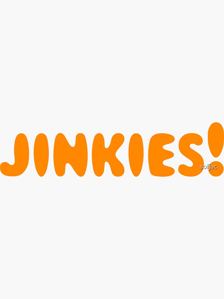 "jinkies!" Sticker for Sale by sofjac | Redbubble