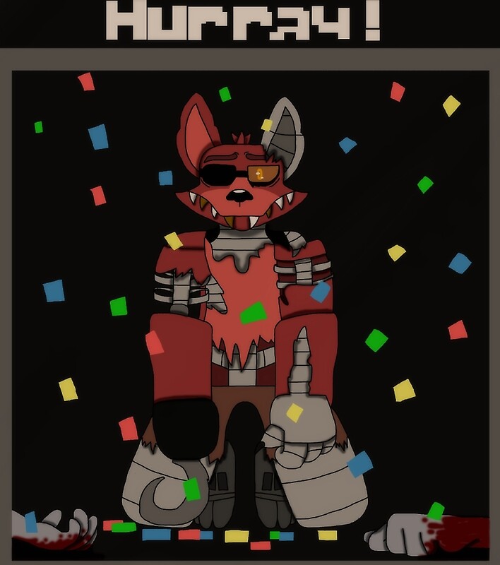 "Foxy GO!GO!GO!" by fazbear | Redbubble