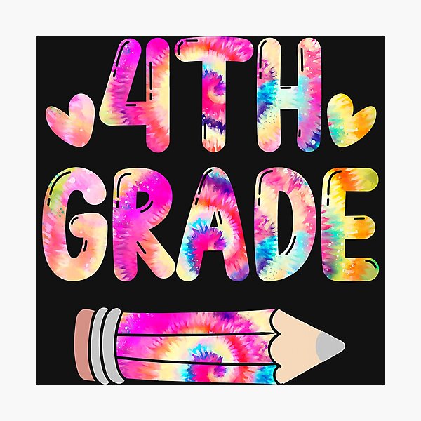 Lámina fotográfica «Regalo para el primer día de clases 4to grado ...