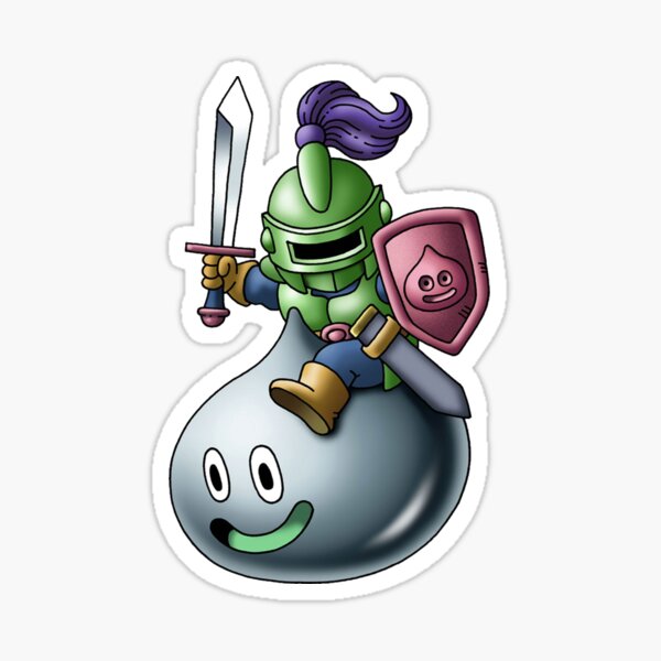 "Metal Slime Knight" Sticker for Sale by quianaandrews41 | Redbubble