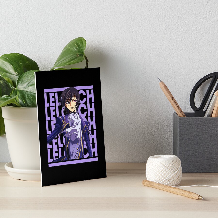 "Vintage Code Geass Alternate history Anime Lelouch " Art Board Print ...