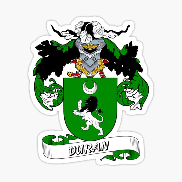 "Duran" Sticker for Sale by HaroldHeraldry | Redbubble