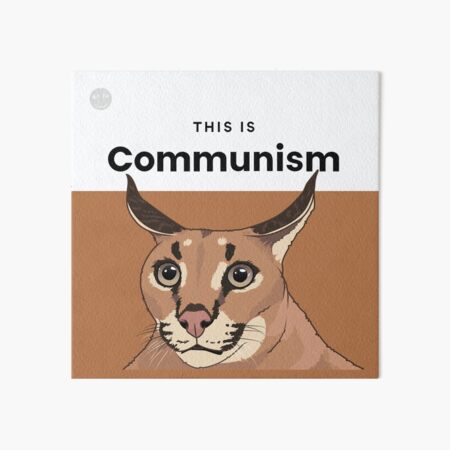 "Communism Big Floppa " Art Board Print for Sale by Rzera- | Redbubble