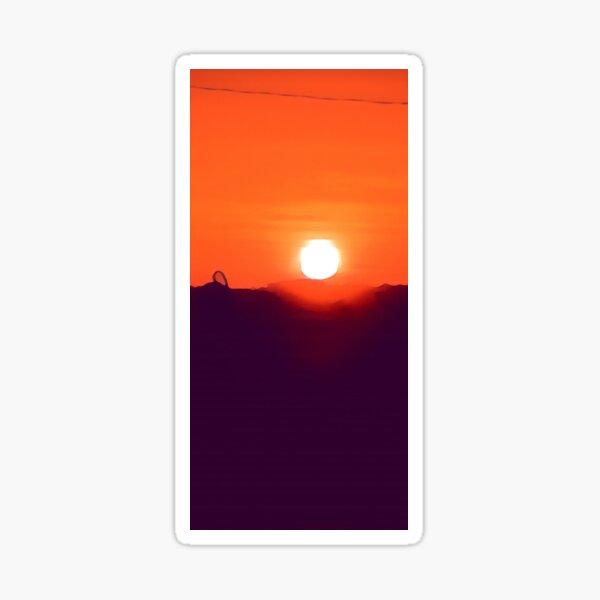 "Good Morning Sunrise" Sticker by eet472 | Redbubble