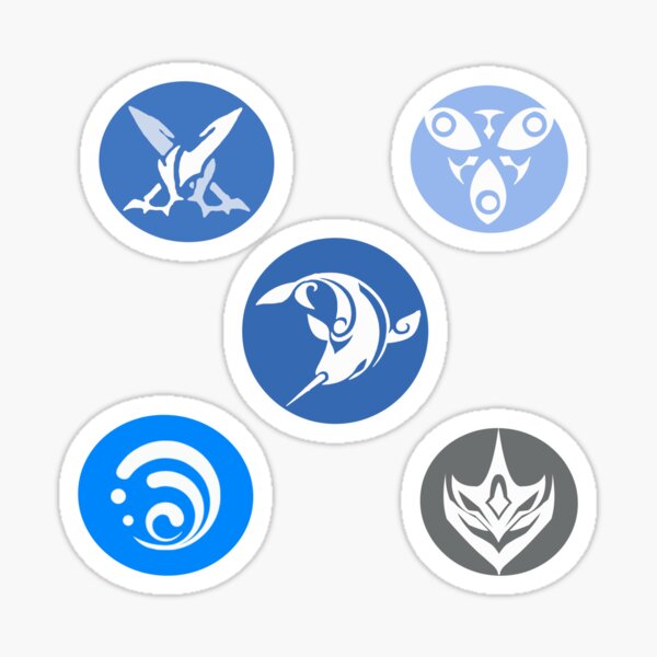 "Childe icon - Genshin Icon" Sticker for Sale by sparklingstepss ...