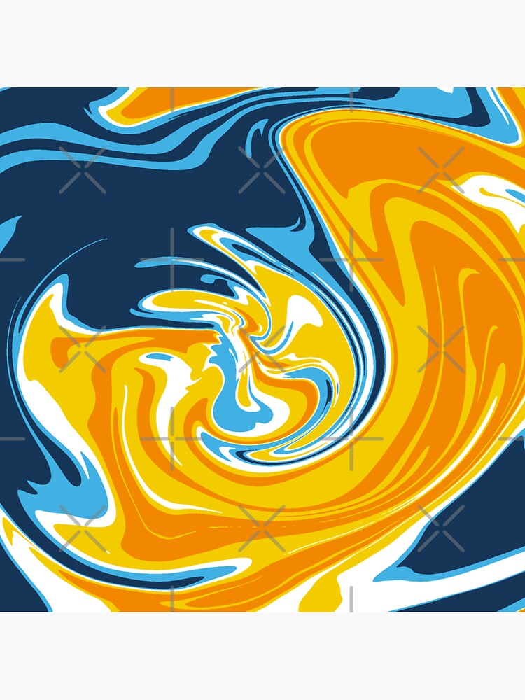 "sunset aro ace pride flag swirl" Sticker for Sale by dangerousfrog ...