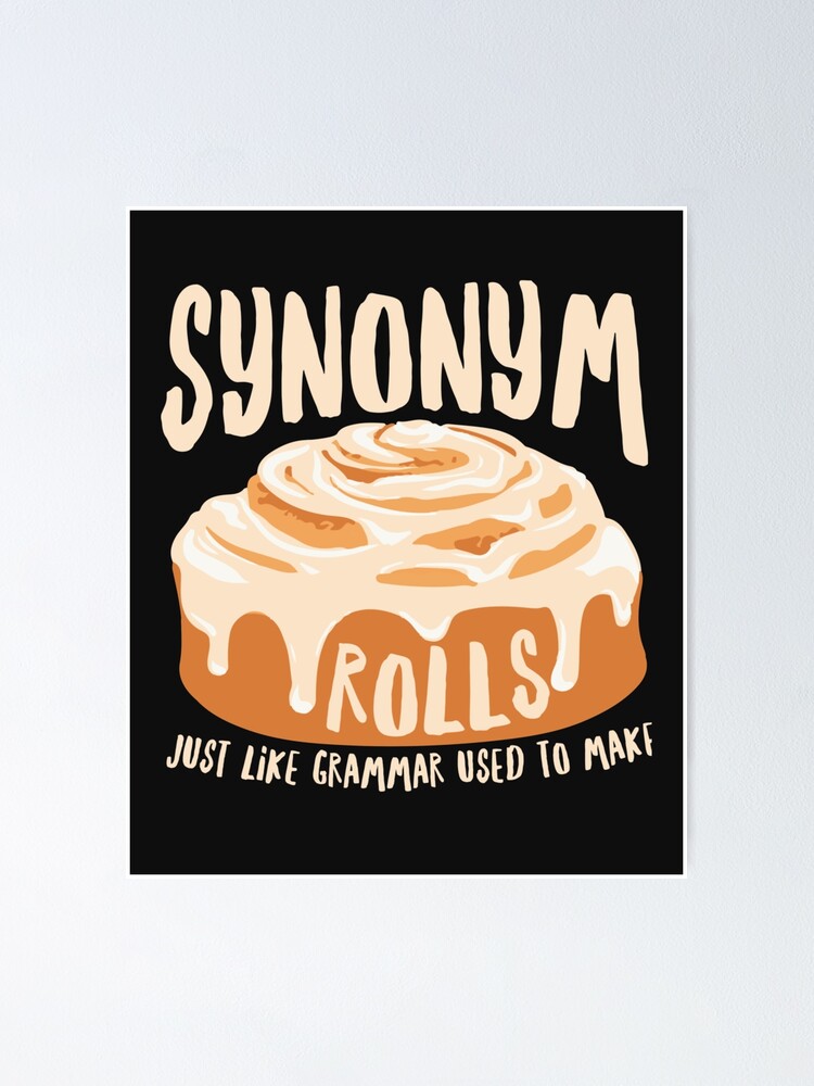 Póster «Gramática divertida Rollos de sinónimos de ropa para profesores ...