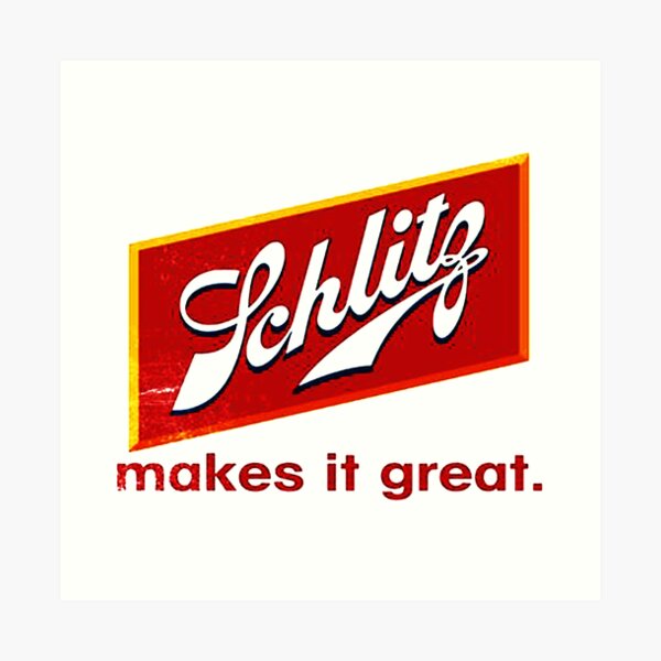 Schlitz Art Prints | Redbubble