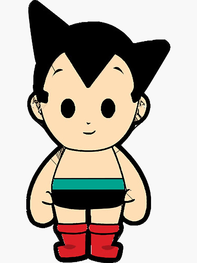 "Astro Boy chibi " Sticker for Sale by Shellenbarger | Redbubble