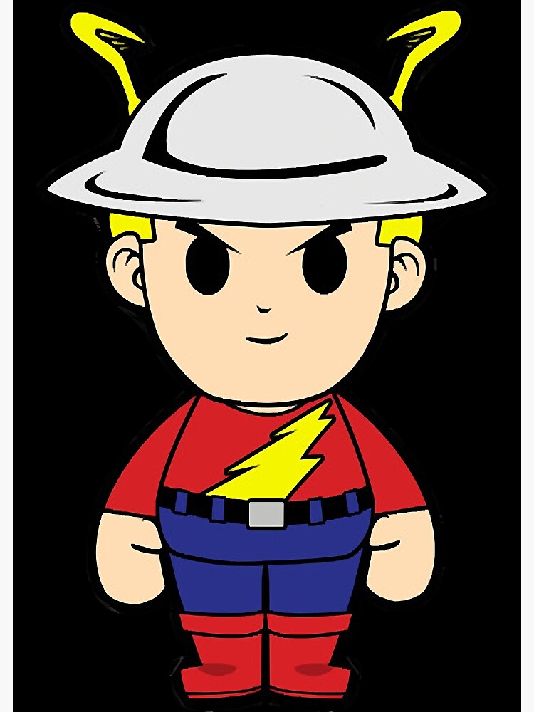 "Golden Age Flash Chibi " Poster for Sale by Shellenbarger | Redbubble