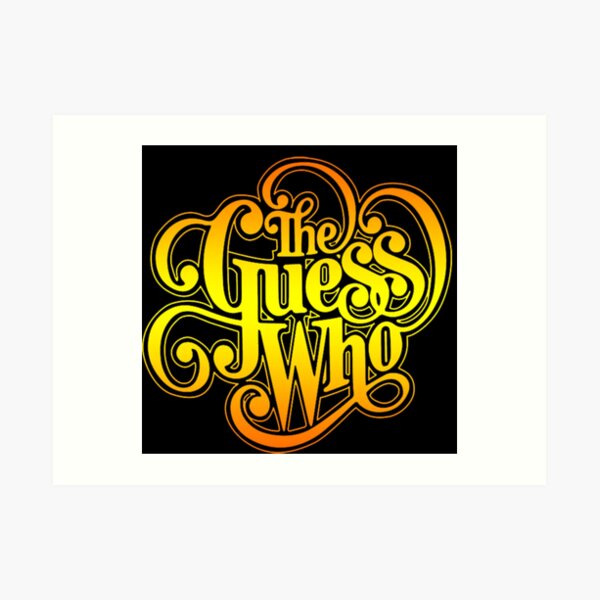 "Logos favorite the guess who rock band" Art Print by bembra76 | Redbubble