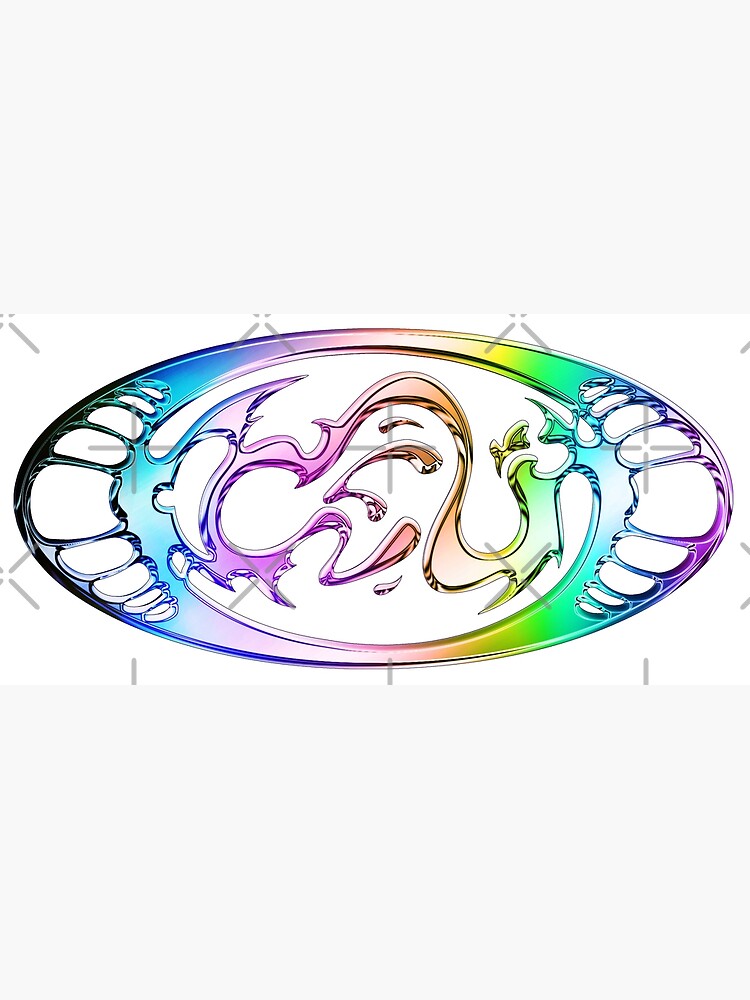 "Kaelin Logo (Pride Chrome)" Poster for Sale by studiokaelin | Redbubble