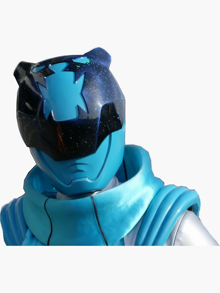 Pegatina «¡Uchu Sentai Kyuranger Koguma azul cielo!» de haythere12 ...