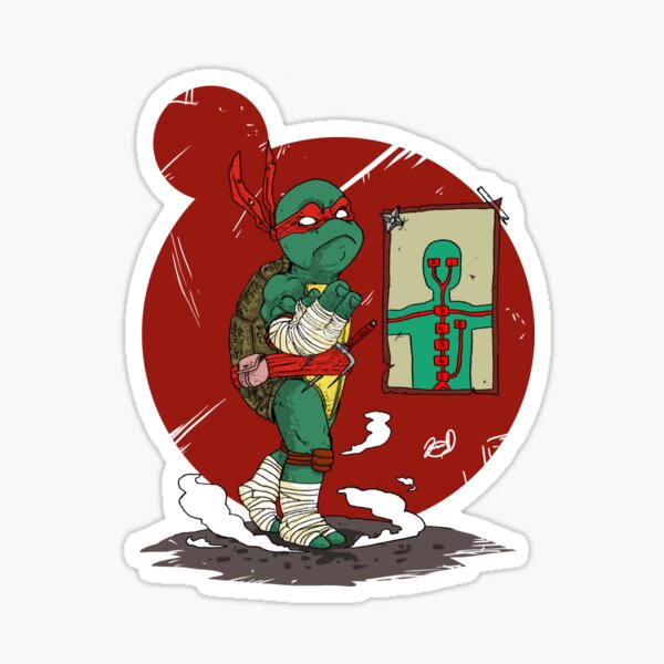 "tmnt raphael" Sticker by JDAbreuh | Redbubble
