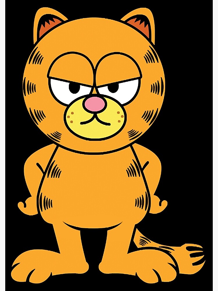 "Garfield Cat " Poster by Shellenbarger | Redbubble