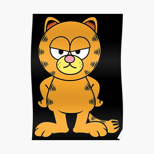 "Garfield Cat " Poster by Shellenbarger | Redbubble