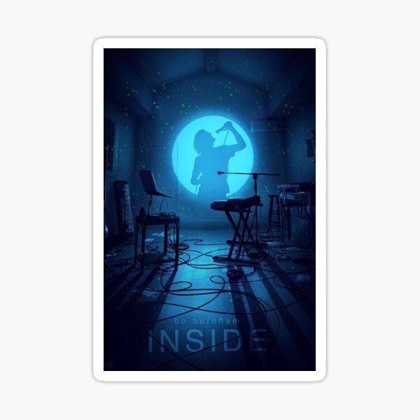 "Inside - Bo Burnham" Sticker for Sale by himanibar | Redbubble