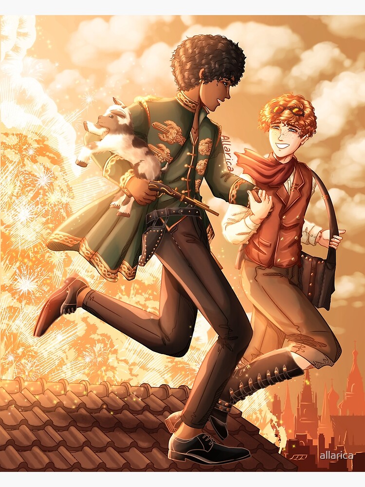 "Wylan and Jesper" Canvas Print for Sale by allarica | Redbubble