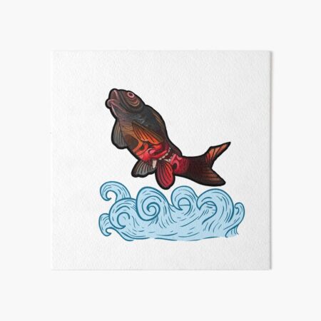 "japanese yokai koi fish" Art Board Print for Sale by stazz233 | Redbubble