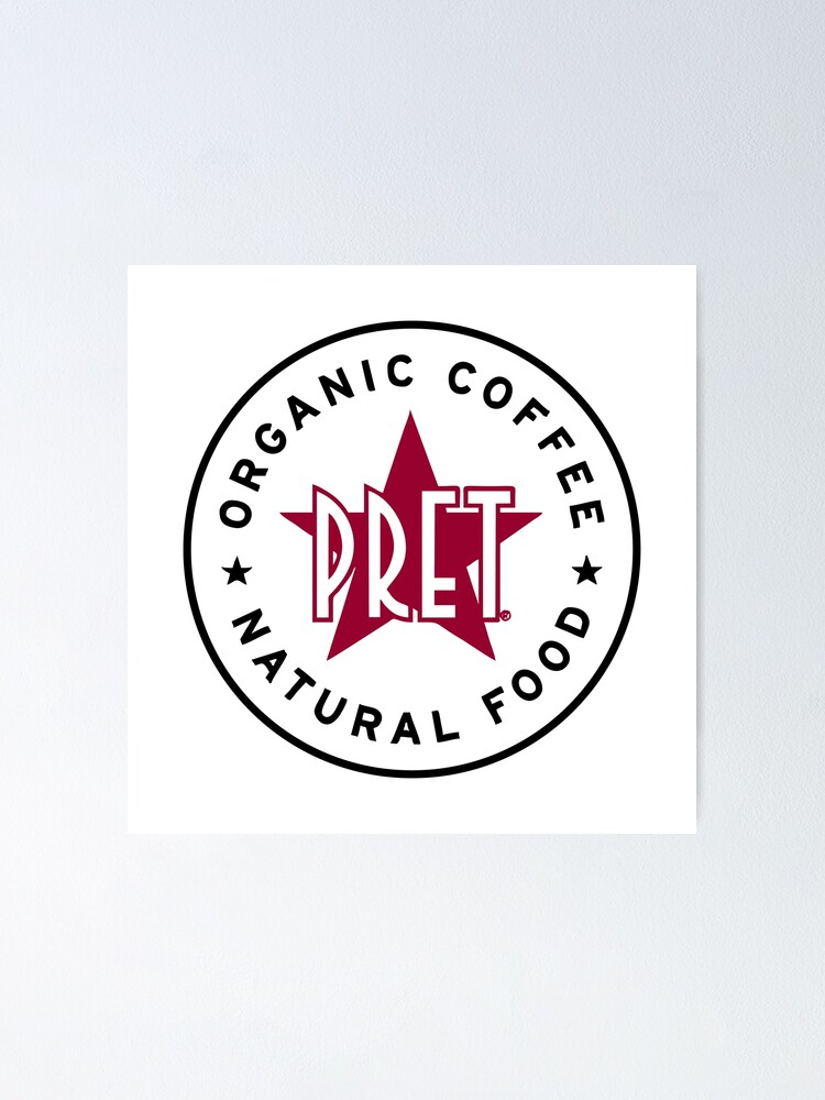 "Pret A Manger" Poster for Sale by UstNeraSHOP | Redbubble