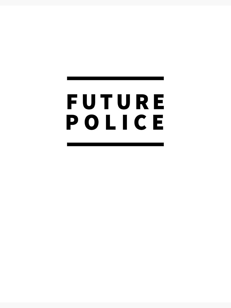 "future police" Sticker for Sale by fashioncollege | Redbubble