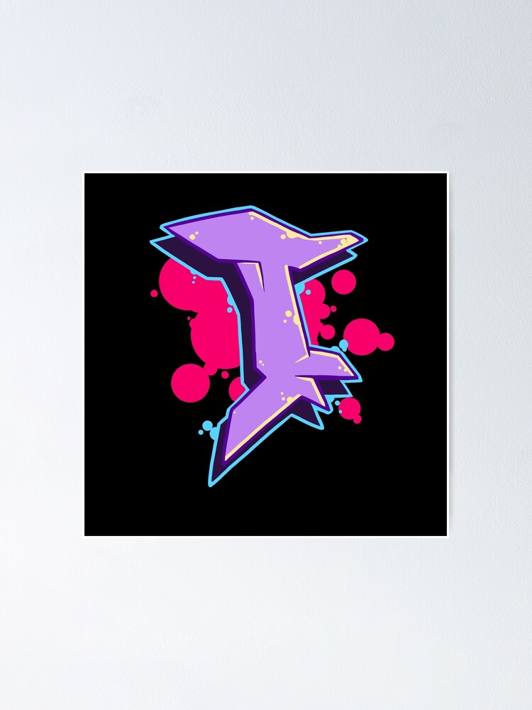 "Letter I - Graffiti Street Art Style " Poster by CreativeOpus | Redbubble
