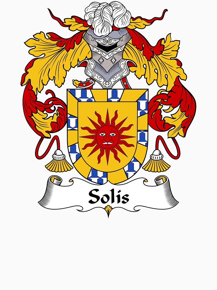 "Solis Coat of Arms/Family Crest" Pullover Hoodie for Sale by William ...