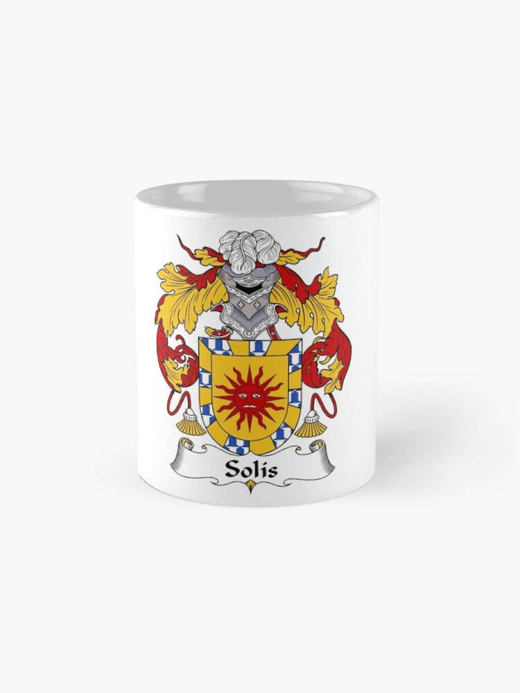 "Solis Coat of Arms/Family Crest" Mug by carpediem6655 | Redbubble