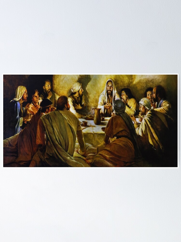 "Last Supper Reproduction" Poster for Sale by alabca | Redbubble